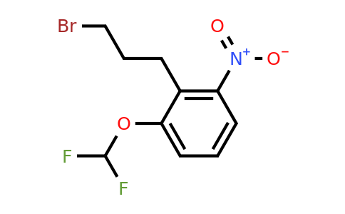 CAS 1803720-51-5 | 1-(3-Bromopropyl)-2-(difluoromethoxy)-6-nitrobenzene ...