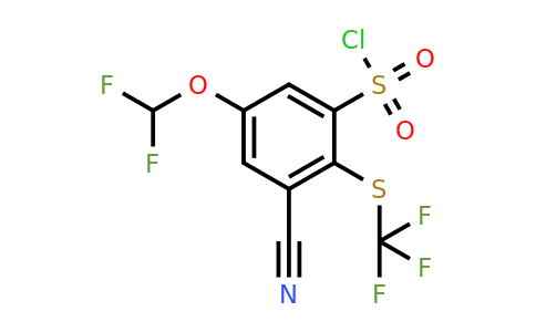 CAS 1805663-33-5 | 3-Cyano-5-difluoromethoxy-2-(trifluoromethylthio ...